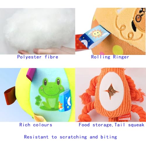 LLHGTHGPet Training Entertainment Toys, Durable Interactive Chew Toys, Plush Toys for Puppies Teething, Small Dogs, Medium Dogs and Large Dogs.(blue1)