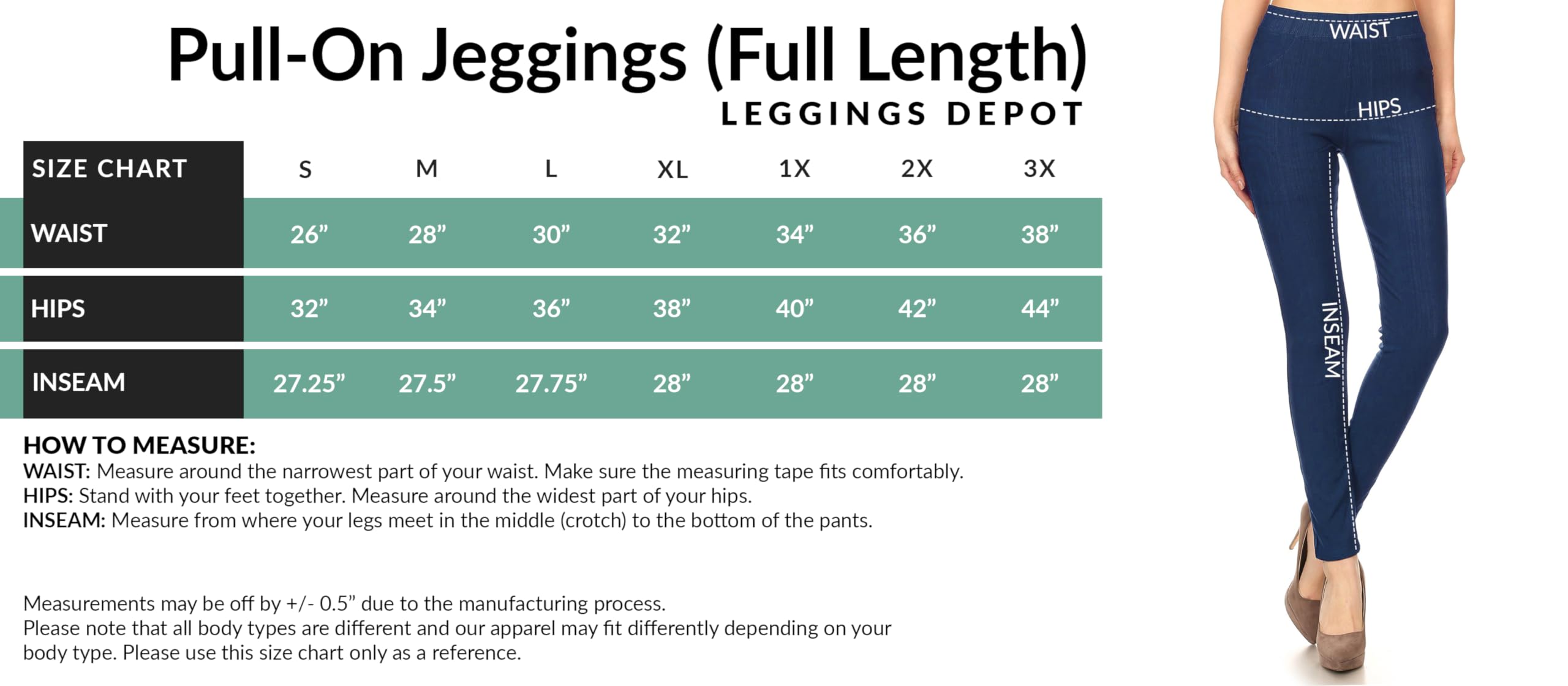 Leggings Depot Women's Cotton Blend Stretch Pull-on Jeggings Casual Pants with Pockets (Coral, Medium)