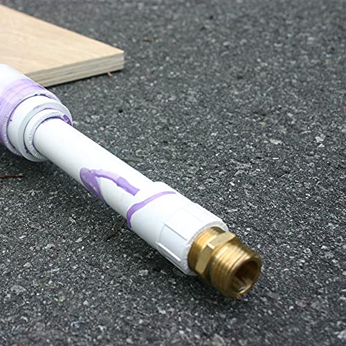 STYDDI 3/4β GHT X 3/4β NPT Male Connector, Brass Garden Hose Convert Adapter Fitting, Garden Hose Thread to 3/4" Male Pipe Thread, with Extra 6 Washers