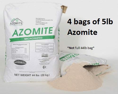 Azomite Micronized Organic Trace Rock Dust by Garden Smart (20 pounds)