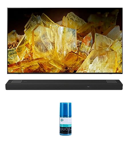 Sony XR55X90L 55 inch 4K BRAVIA XR Full Array LED Smart Google TV with a HT-A5000 5.1.2 Channel Dolby Atmos Soundbar with Built-in Subwoofers and HDTV Screen Cleaner Kit (2023)(USED)