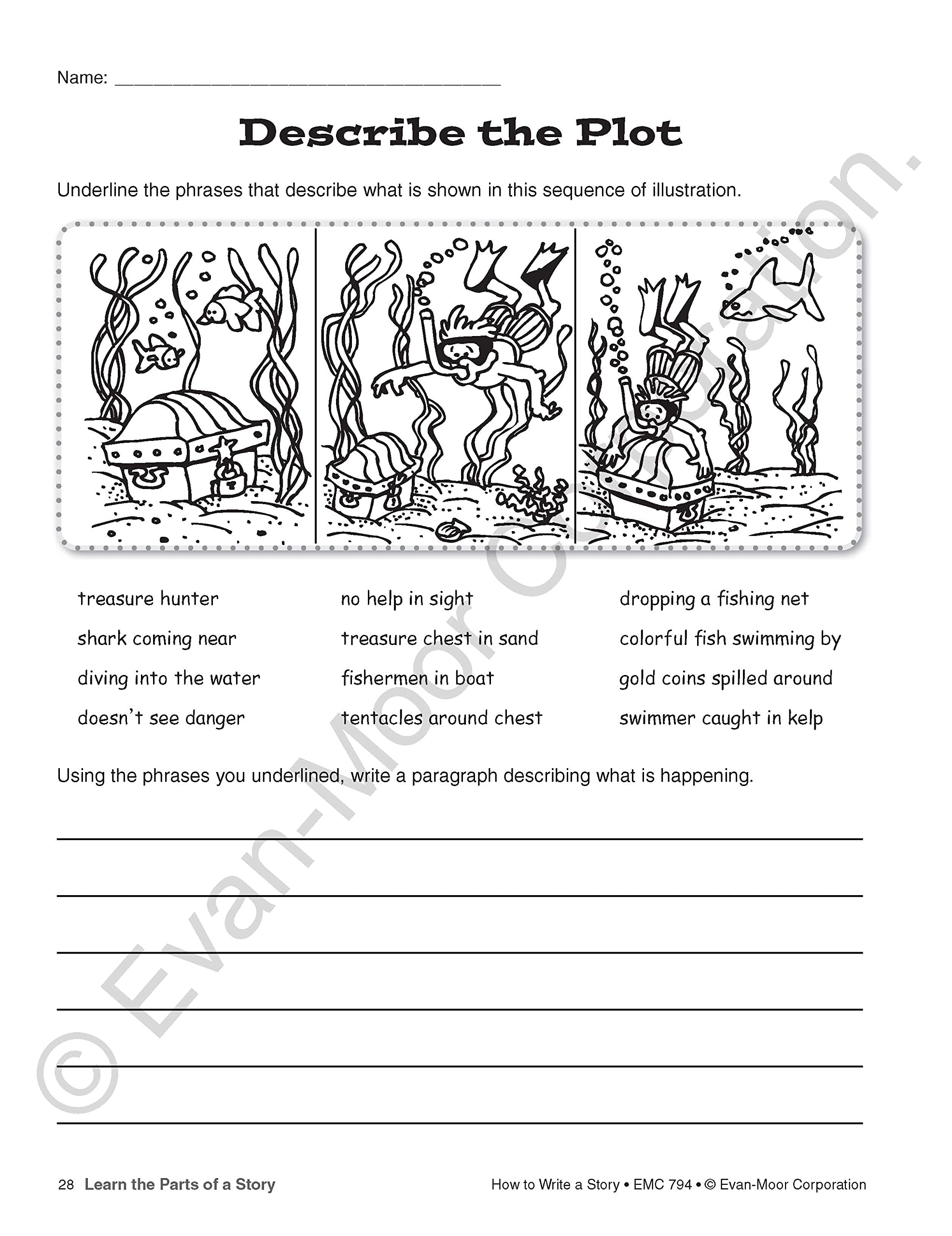 How to Write a Story, Grades 4-6+