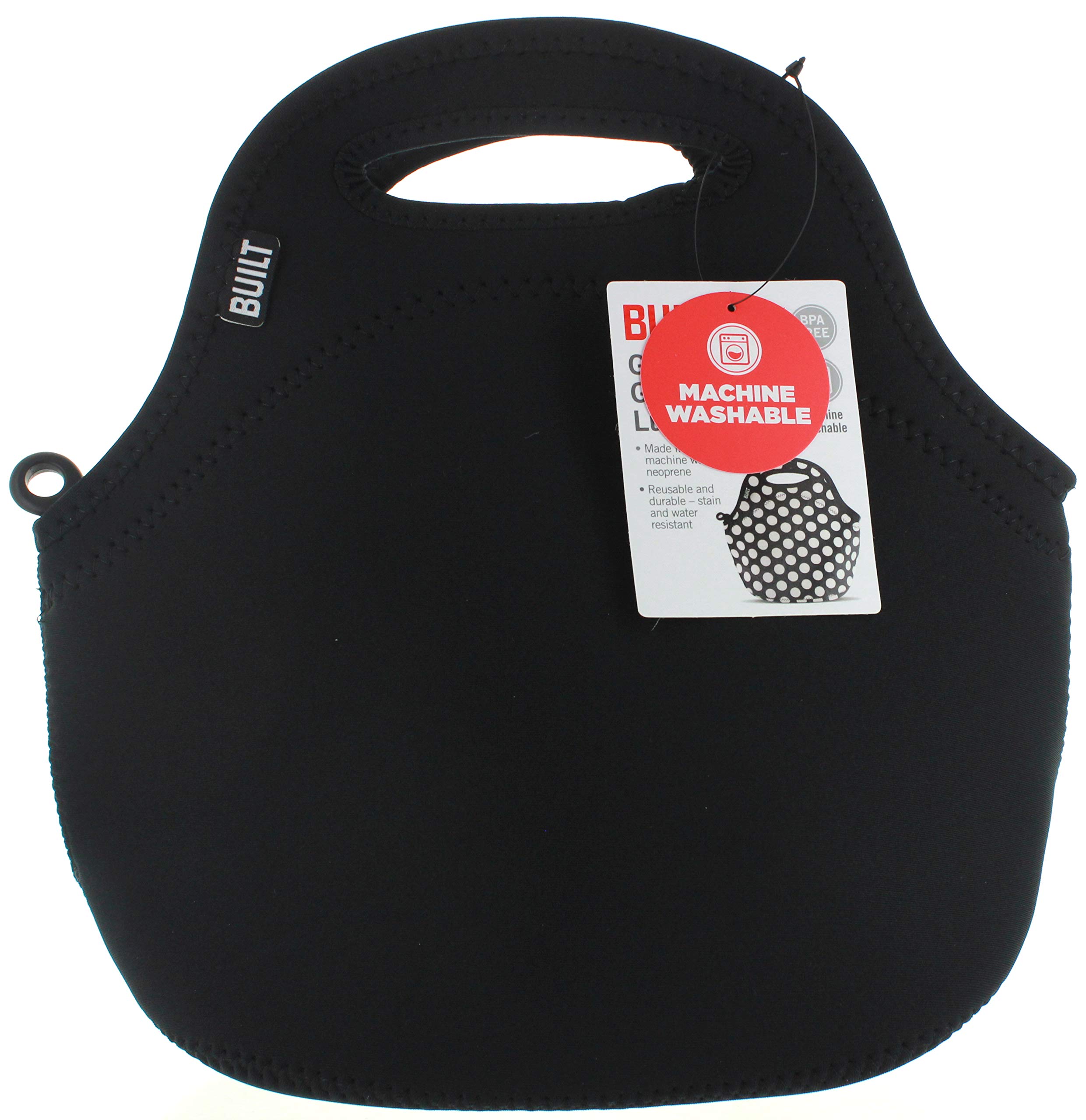 BUILT Gourmet Getaway Lunch Tote, One Size, Black