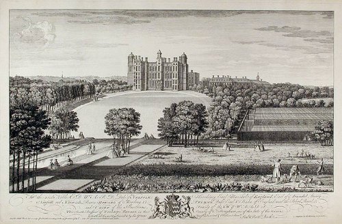South Prospect of Worksop Mannor, in the County of Nottingham