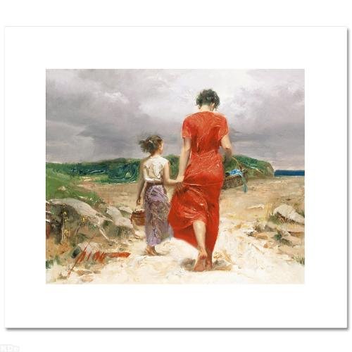 Homeward Bound - Artist Embellished Canvas