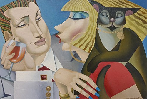 Lovers with Cat
