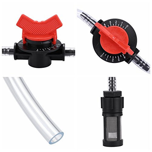 Fertilizer Injector, Venturi Garden Irrigation Device Kit, G3/4 Fertilizer Injector Switch Water Tube Kit
