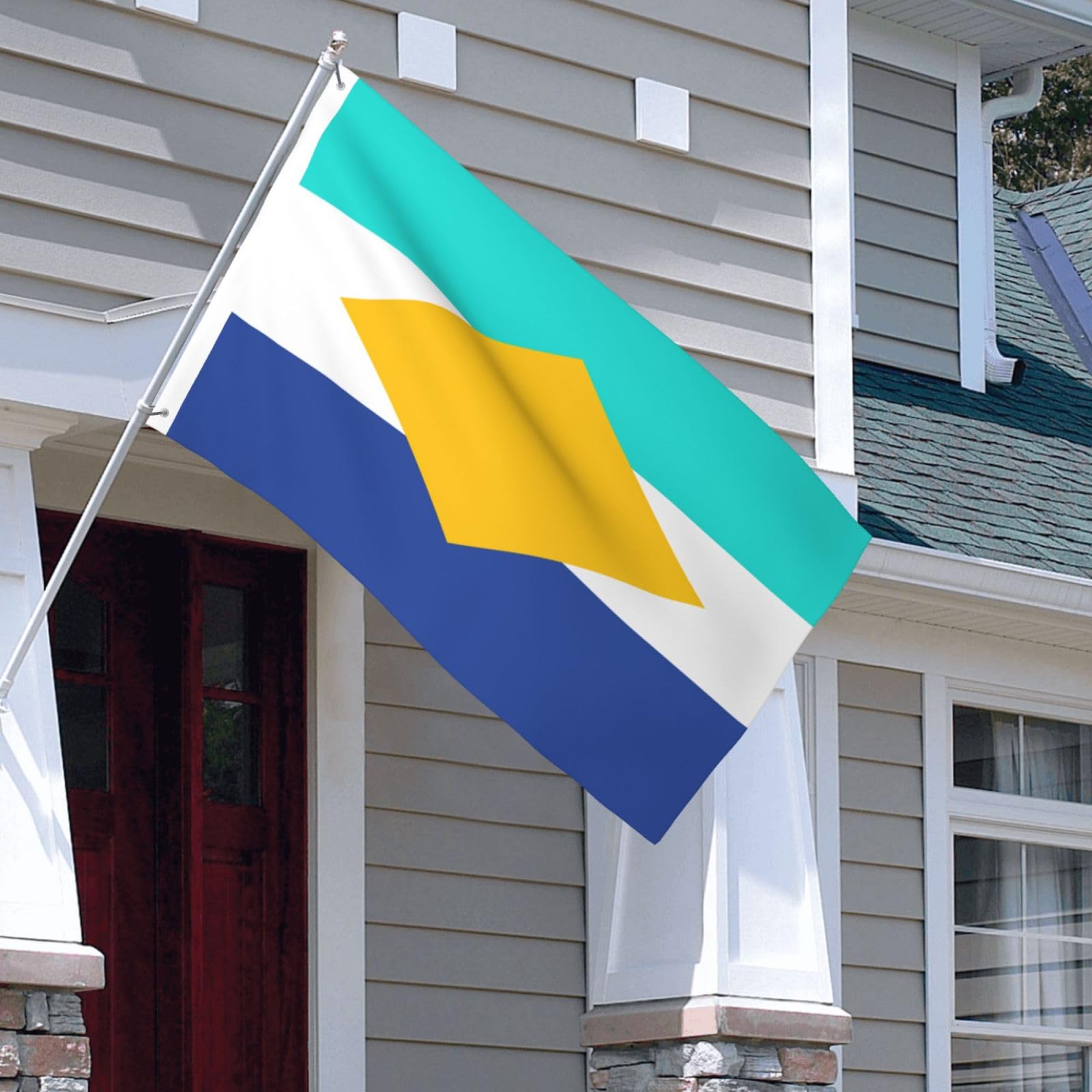 POOEDSO Flag Of Snowchester, Dream Smp Flags 3x5 Ft Outdoor Double Sided Flag Polyester Lightweight Flags Funny Home Yard Decoration 3by5 Flags