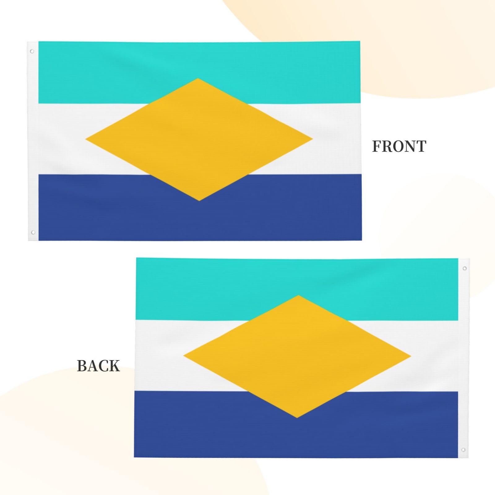 POOEDSO Flag Of Snowchester, Dream Smp Flags 3x5 Ft Outdoor Double Sided Flag Polyester Lightweight Flags Funny Home Yard Decoration 3by5 Flags