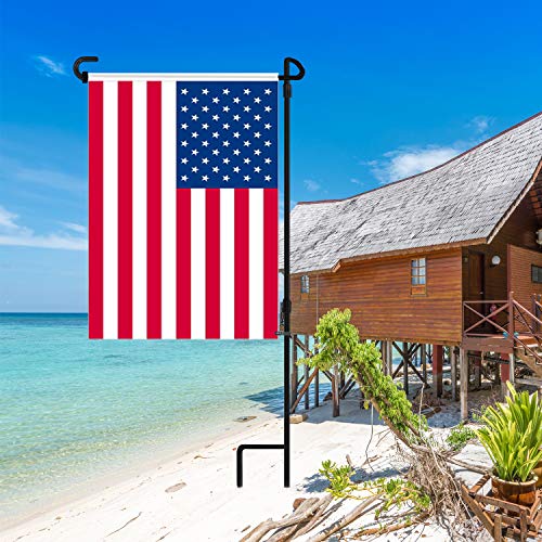 Garden Flag Stands,Garden Flags Holders,Yard Flag Stands,Garden Glag Pole,Garden Flag Holders for 12.5" Flags in Width