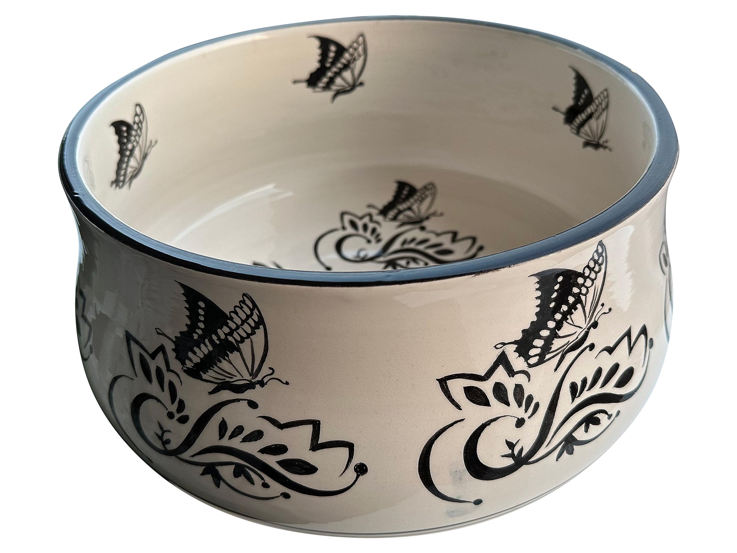 12" Bathroom Butterfly Vessel Sink, Ceramic Countertop Basin, 30 Cm Sink Bowl, Bath Vanity Sink, Bathroom Remodel, Lavatory, Kitchen Basin