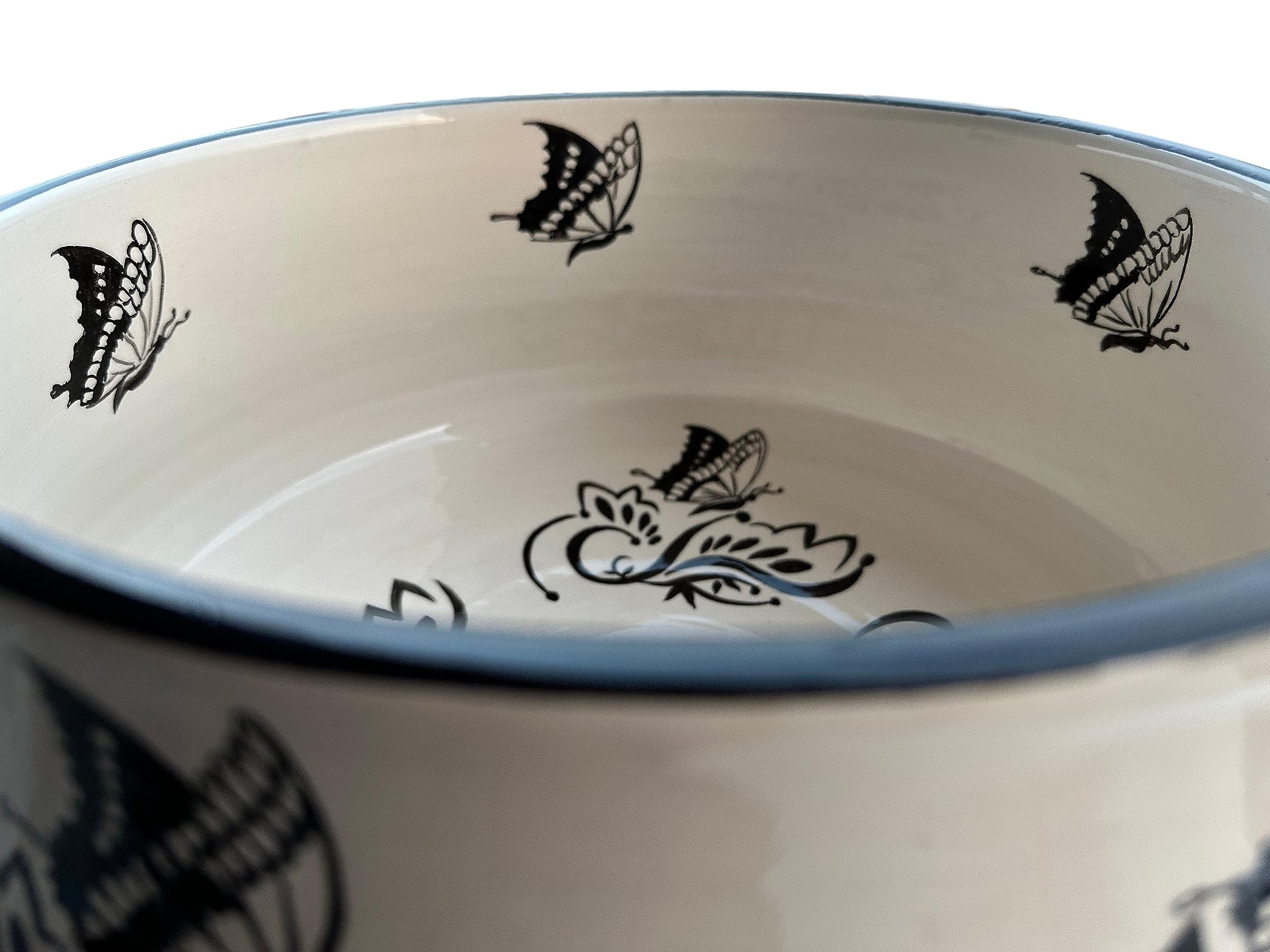 12" Bathroom Butterfly Vessel Sink, Ceramic Countertop Basin, 30 Cm Sink Bowl, Bath Vanity Sink, Bathroom Remodel, Lavatory, Kitchen Basin