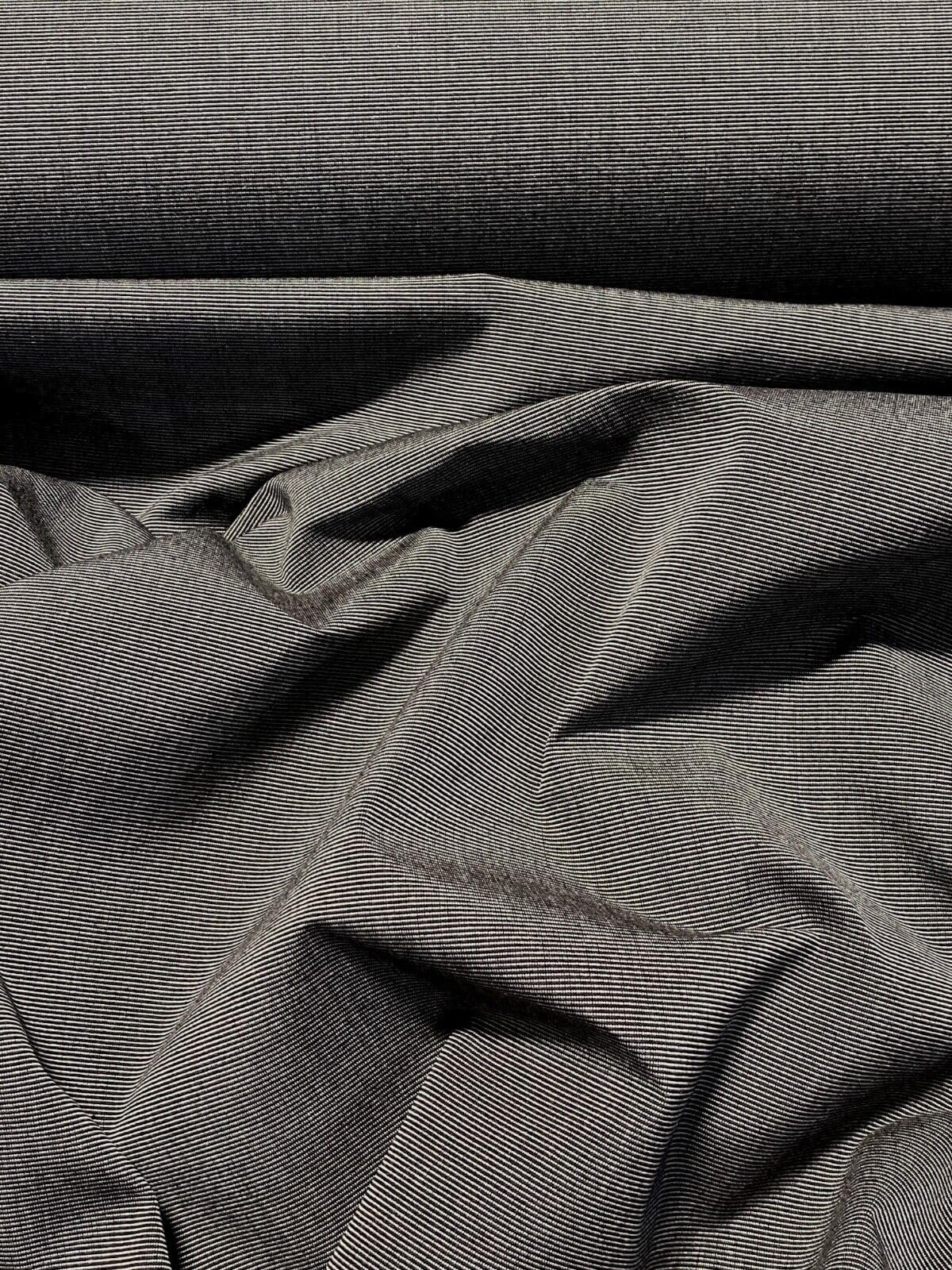 Charcoal Gray Domestic Marine Acrylic Awning Fabric Outdoor UV Resistant DWR 60 Inches Wide by The Yard