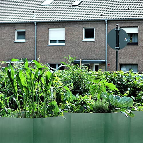 UCandy Pack 2 of Garden Bags to Grow Vegetables with 6 Partition Grids,Durable PE Raised Garden Bed,Suitable for Potato,Tomato,Flower Planter Bags (2)