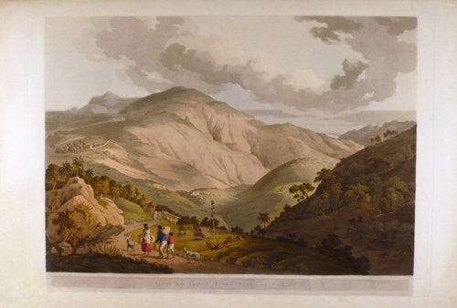 Sandy Bay Valley in the Island of St. Helena