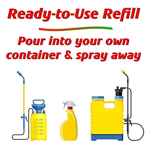 I Must Garden Deer Repellent: Spice Scent Deer Spray for Gardens & Plants β Natural Ingredients β 1 Gallon Ready to Use Refill