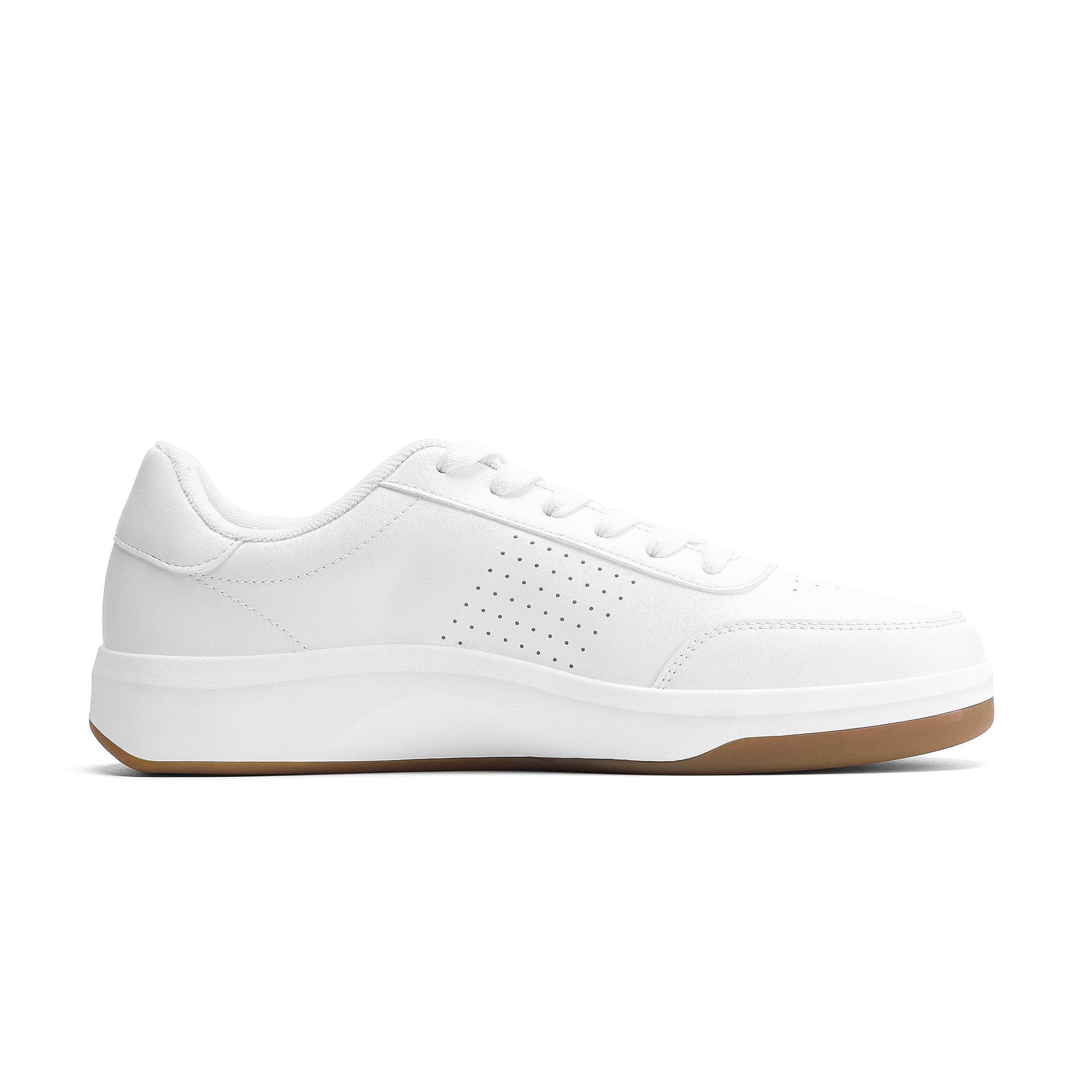 Bruno Marc Men's Casual Arch Support Fashion Sneaker Comfortable Dress Shoes SBFS2322M,White, Size 10.5