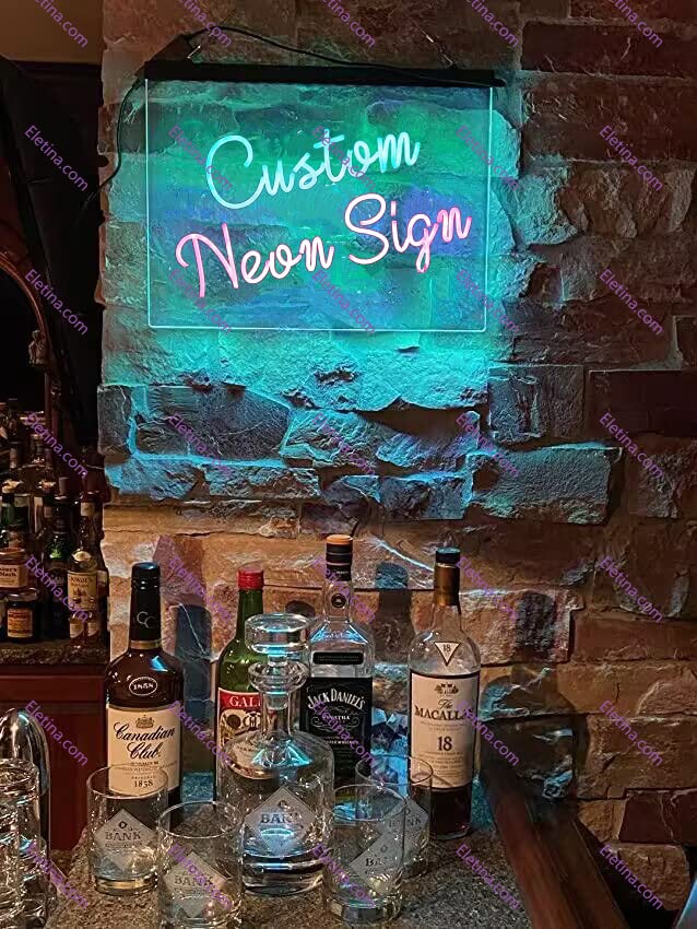 JYSW Bar Neon Light Sign Bobas Tea. Open. Bubbles Milk Tea Lamp Neon Like Led Signs For Wall Decor