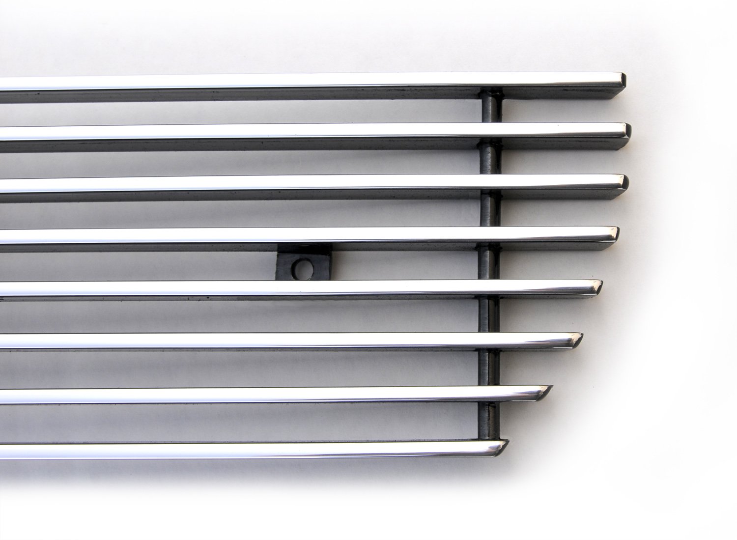 2007-2014 Expedition Billet Bumper Grille, Polished, 1 Pc, Overlay - PN #25594