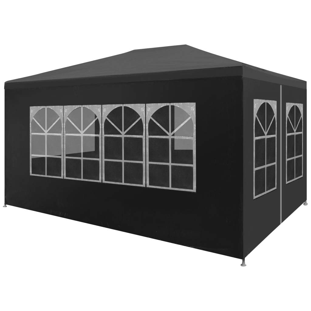 Party Tent,Outdoor Gazebo, Hardtop Gazebo,Backyard Gazebo,Patio Gazebo,Grill Gazebo,UV and Water Resistant,for Barbeque, Patio, Deck,Garden Party,Lawns,9'10"x13'1" Anthracite