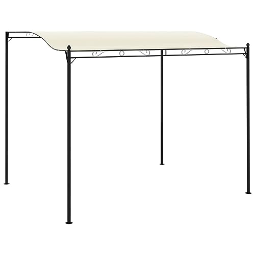 Gazebo Fabric,Camping Gazebo,Deck Gazebo,Outdoor Canopy,Garden Gazebo,Fruit Stand Gazebo,Patio Gazebo,Hardtop Gazebo,for Barbeque, Patio,Deck,Garden Party,Cream White