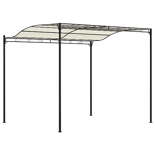 Gazebo Fabric,Camping Gazebo,Deck Gazebo,Outdoor Canopy,Garden Gazebo,Fruit Stand Gazebo,Patio Gazebo,Hardtop Gazebo,for Barbeque, Patio,Deck,Garden Party,Cream White