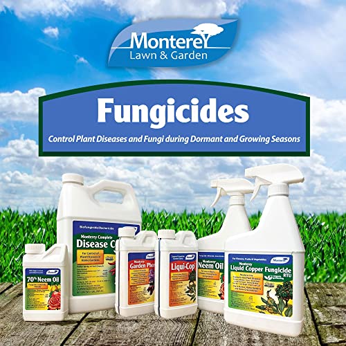 Monterey LG3190 Liqui-Cop Copper Garden Spray Fungicide for Disease Prevention, 32-Ounce RTS, 32 oz