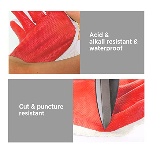 Leather Gardening Gloves for with Grip,Ultra-lite PU Coated Polyurethane Working Gloves for Men Women,2 Pairs Working Gloves, Best Garden Gifts & Tools for Gardener