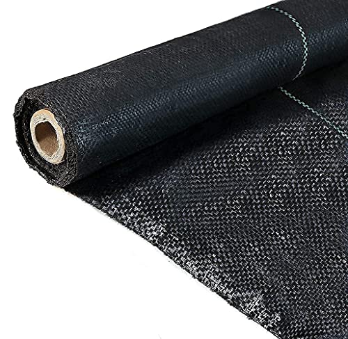 HOOPLE PP Premium Garden Weed Barrier Landscape Fabric Durable & Heavy-Duty Weed Block, Easy Setup & Superior Weed Control (4ft*50ft)