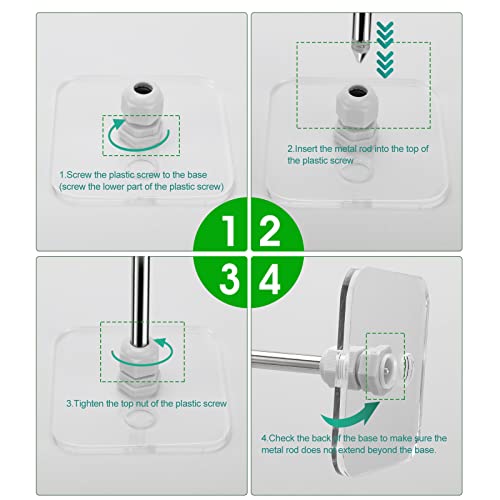 Grow Lights for Indoor Plants, Full Spectrum Plant Lights for Indoor Growing, Height Adjustable Led Halo Grow Light with Base, Growing Lamp with Automatic Timer, 10-Level Dimmable for Indoor Garden