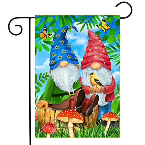 Gnome Sweet Gnome Spring Garden Flag 12.5" x 18" Briarwood Lane