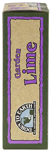 Down to Earth Organic Garden Lime Calcium Carbonate, 5lb