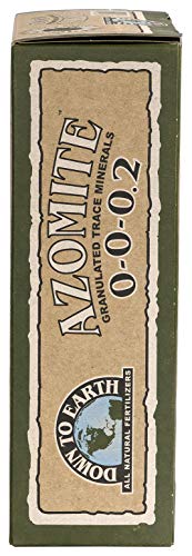 Down to Earth Organic Azomite Granulated Trace Minerals 0-0-0.2, 5 lb