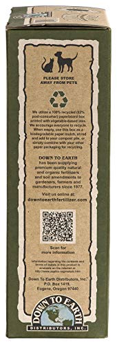 Down to Earth Organic Azomite Granulated Trace Minerals 0-0-0.2, 5 lb