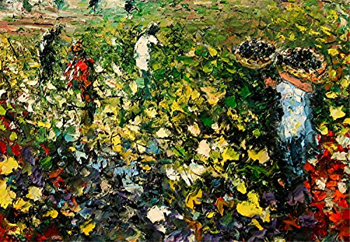 SOLD Time for Harvest, Tuscany Italy Vineyard By Internationally Renown Painter Andre Dluhos