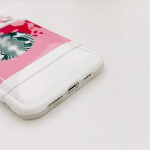 YOUWUMA for iPhone 13 Pro Max Case Cute Soft Shockproof 3D Cartoon Funny Unique Kawaii Milk Coffee Tea Cup Phone Protective Phone Cover for Women Girls (Pink)