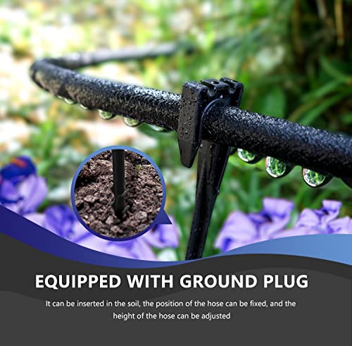 Soaker Hose 100 FT for Garden Beds, 1/2ββ Diameter Heavy Duty Soaker Hoses 100 FT for Garden Beds To Save 70% Water, 100 FT Drip Soaker Hose for Vegetable Beds (100 FEET)