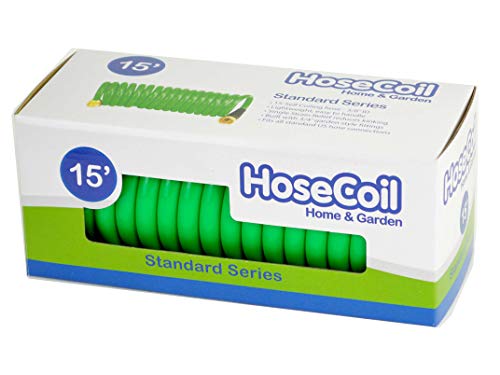 HoseCoil 3/8 inch Self Coiling Garden, RV, Outdoor Water Hose (15.00, Green)