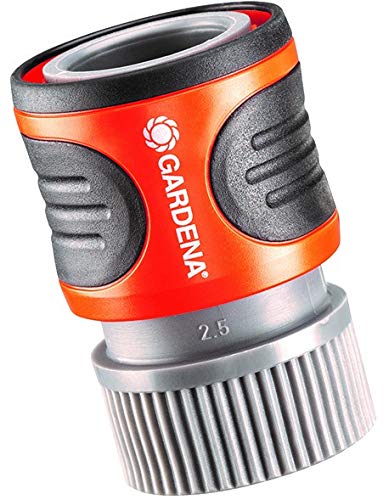 Gardena 36918 Classic Male Garden Hose Connector with Water Stop