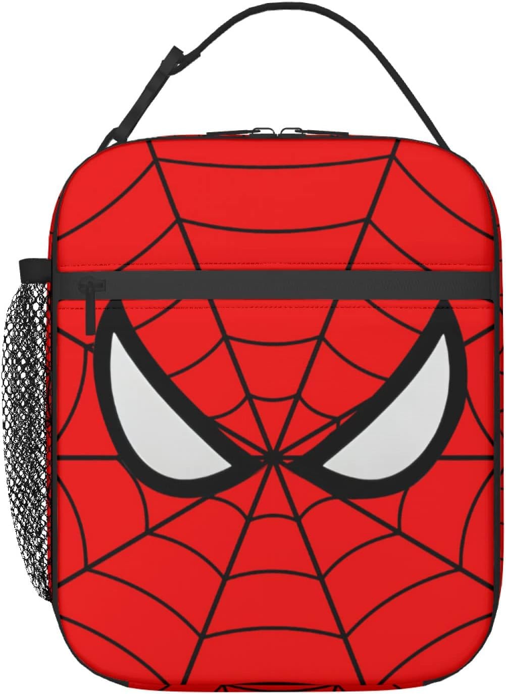 suzzc Reusable Anime Lunch Box Insulated Lunch Bag Large Capacity Durable Lunch Tote for Men Women Gift Travel Hiking