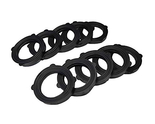HQMPC Hose Seals Garden Hose Gasket Seal Hose Connector Gaskets O Ring 30Pcs for Leak Proof