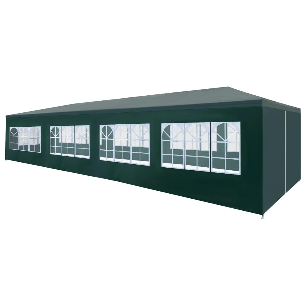 Party Tent,Outdoor Gazebo, Hardtop Gazebo,Backyard Gazebo,Garden Gazebo,Camping Gazebo,UV and Water Resistan,for Parties,Wedding,Outdoor Events,BBQ,9.8'x39.4' Green