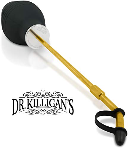 Dr. Killigan's The Insect Buster - Bulb Duster, Sprayer, Applicator, Dispenser for Diatomaceous Earth and Other Powders - a Non-Toxic, Natural and Safe Tool - Large (14oz)