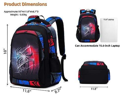 MTCSKY Backpack For Boys Elementary Kids School Bag Heavy Duty Bookbags Waterproof Durable Sturdy Boy Backpack