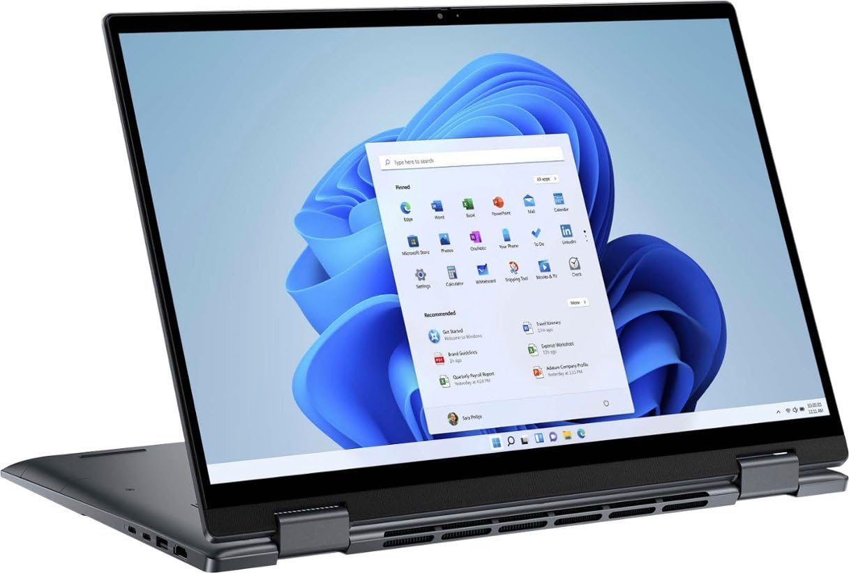 Dell 2023 Inspiron 7000 16" WUXGA IPS 2-in-1 Touch Laptop 6-Core AMD Ryzen 5 7530U AMD Radeon Graphics 16GB LPDDR4 512GB SSD USB-C WiFi AX HDMI Webcam Backlit Keyboard Fingerprint Windows 11 Home