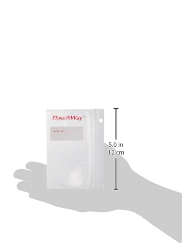 ACTION BAG FL100 Floss-A-Way Organizer-3"X5" 100/Pkg