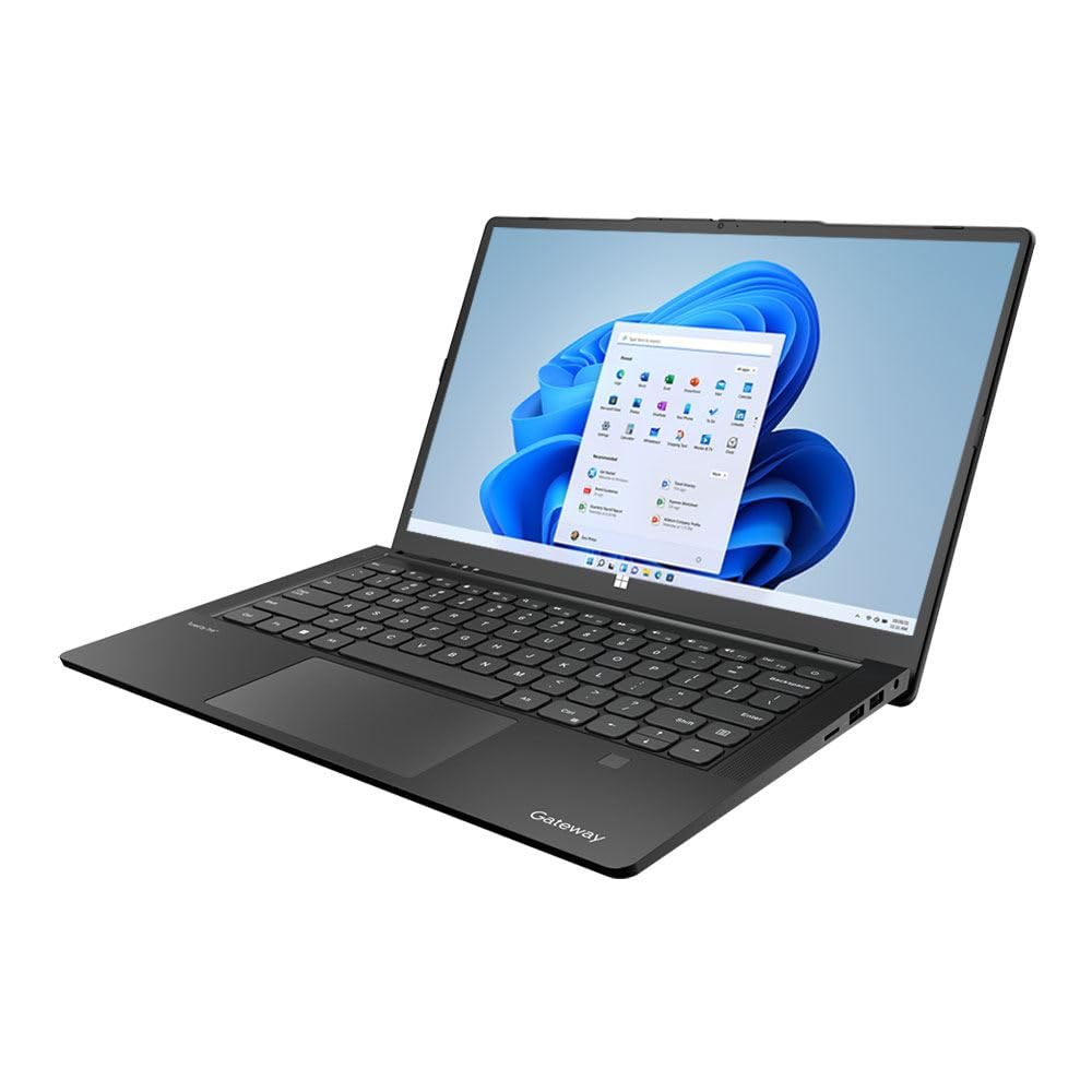 Gateway 14.1" FHD Touchscreen Laptop in Black Intel Core i5 Quad-Core up to 4.4 Processor 8GB SA DDR4 RAM 512GB SSD HDMI Wi-Fi Win 11 (Renewed)