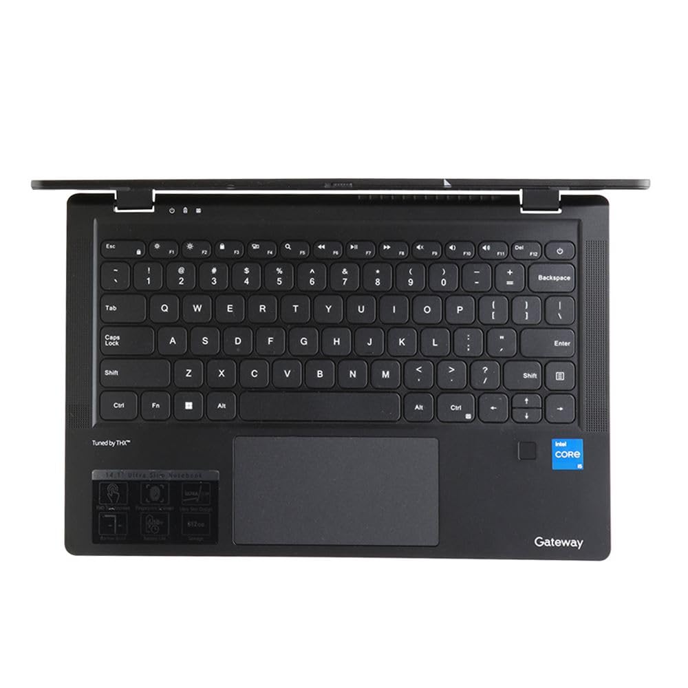 Gateway 14.1" FHD Touchscreen Laptop in Black Intel Core i5 Quad-Core up to 4.4 Processor 8GB SA DDR4 RAM 512GB SSD HDMI Wi-Fi Win 11 (Renewed)