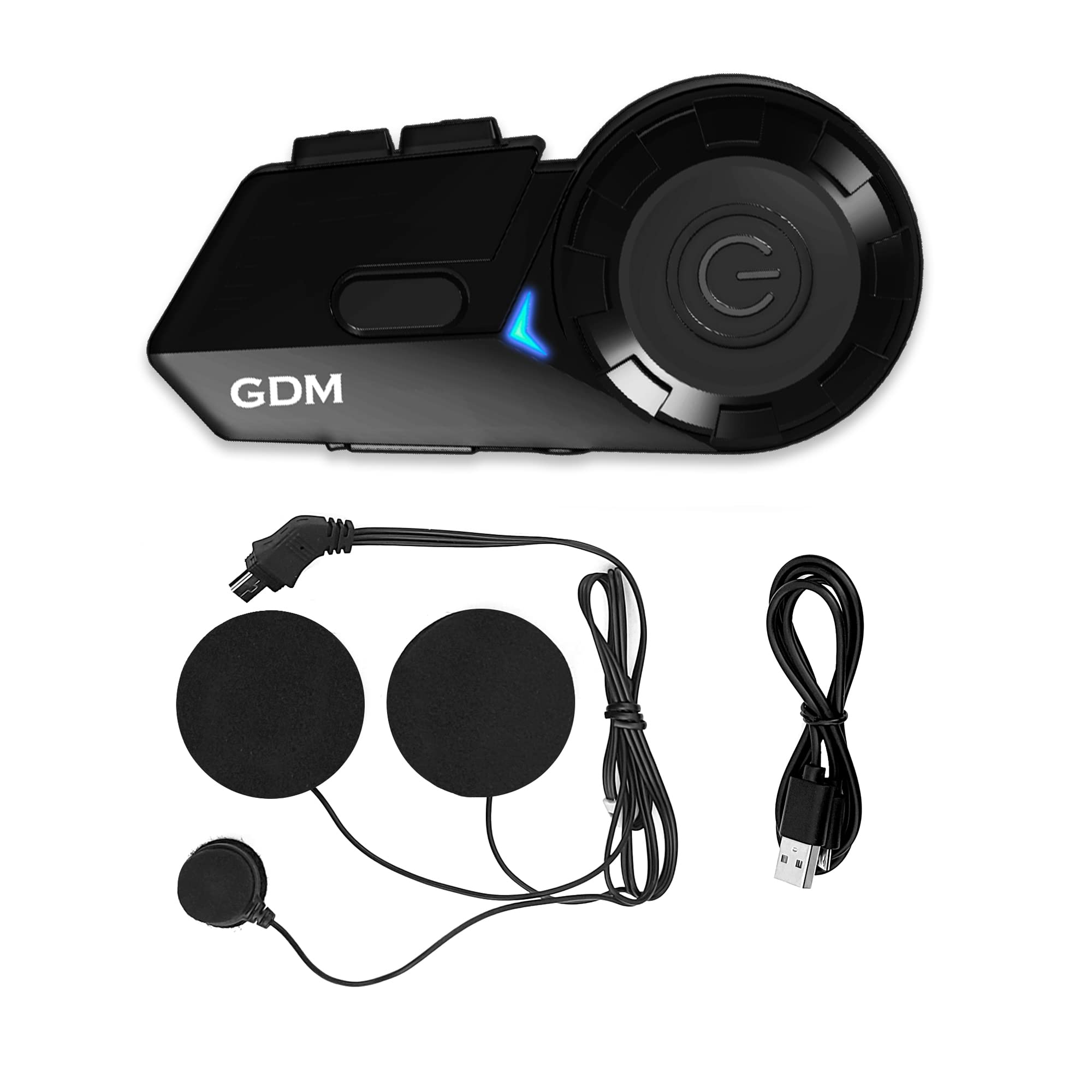 GDM Supersonic Bluetooth Motorcycle Headset