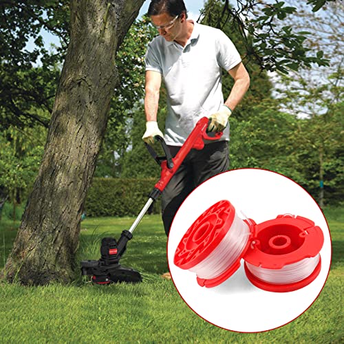 8Pcs String Trimmer Line Spool Replacement for Craftsman Weed Eater CMZST065 CMZST0653 CMCST900 CMESTA900 CMESTE920 CMCST98020 CMZST065 Grass Trimmer, Auto Feed 0.065 Trimmer Line Spool Parts